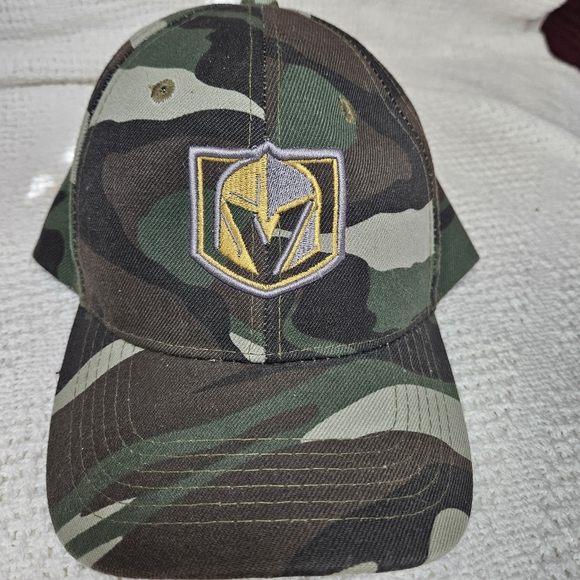 Accessories | Las Vegas Golden Knights Adjustable Cap Hat Camo Vgk ...